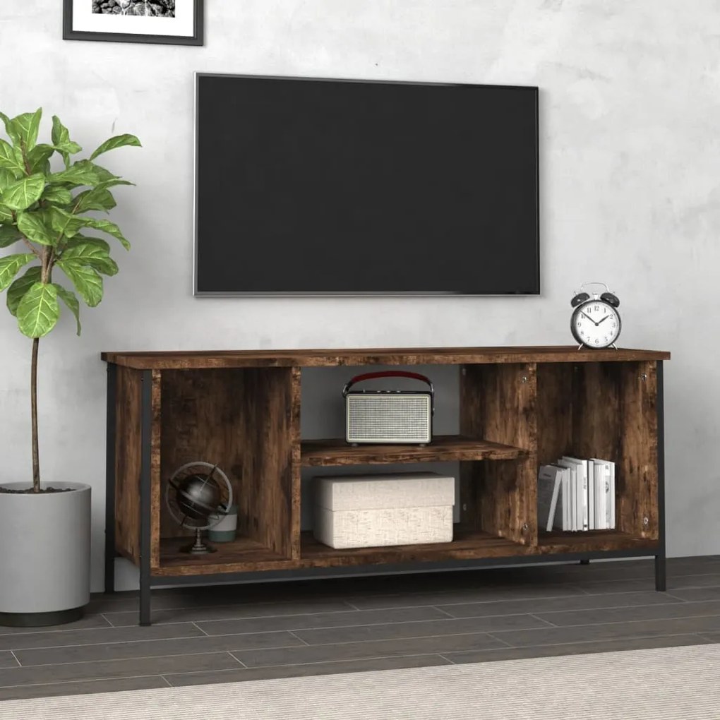 TV skříňka kouřový dub 102 x 35 x 45 cm kompozitní dřevo
