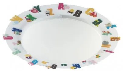 DALBER ABC 72276, DĚTSKÉ STROPNÍ/ NÁSTĚNNÉ SVÍTIDLO, MULTICOLOR