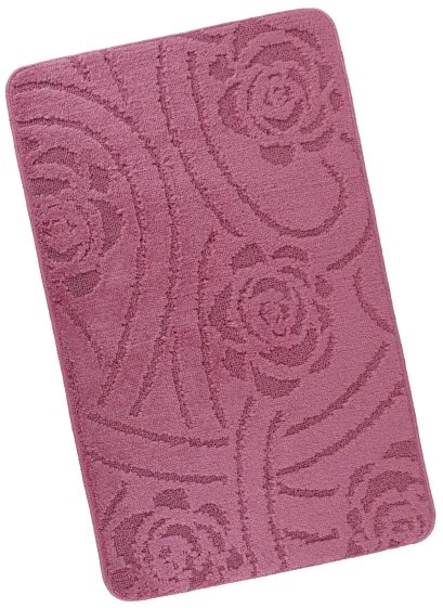 Bellatex koupelnová předložka BANY 60x100 cm Růže lila