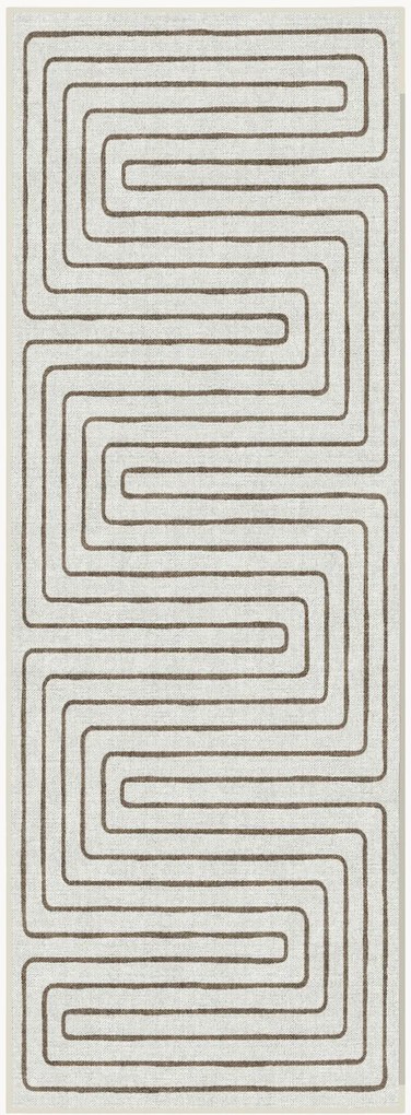 Pratelný běhoun's nízkým vlasem Labyrinth By Jonathan Adler