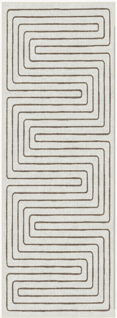 Pratelný běhoun's nízkým vlasem Labyrinth By Jonathan Adler