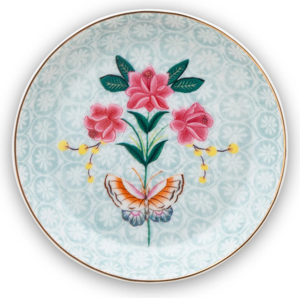 Pip Studio Blushing Birds Čajový podtácek 9cm bily