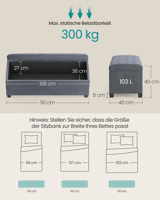 Lavička s víkem LSF089G01