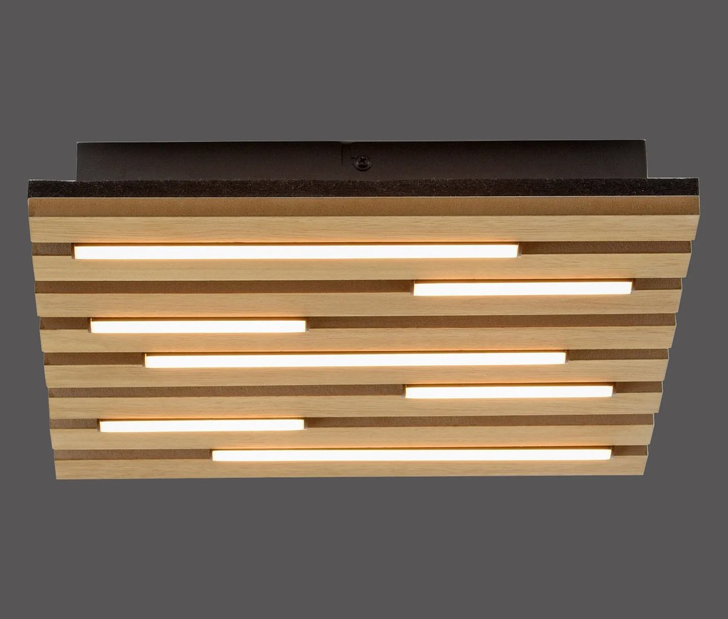 Tchibo - Stropní svítidlo s akustickým panelem Just Light, čtvercové