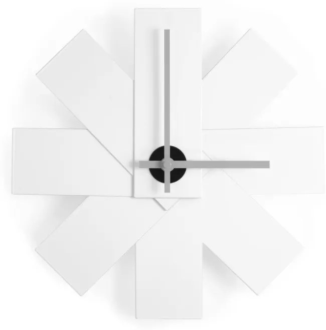 Normann Copenhagen Nástěnné hodiny Watch Me, White