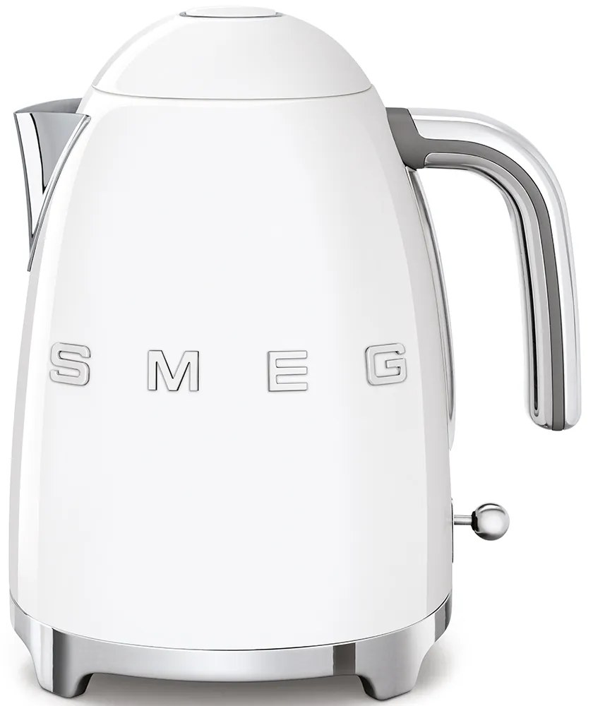 Rychlovarná konvice Smeg 50's style KLF03WHEU / 2400 W / 1,7 l / lesklá bílá