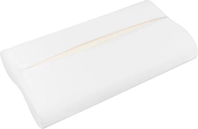 Bellatex Polštář anatomický - líná pěna Bílá 60x33 cm, výška je 9-11 cm