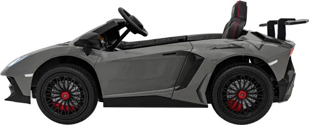 Dětské elektrické autíčko Lamborghini Aventador SV 24 V šedé