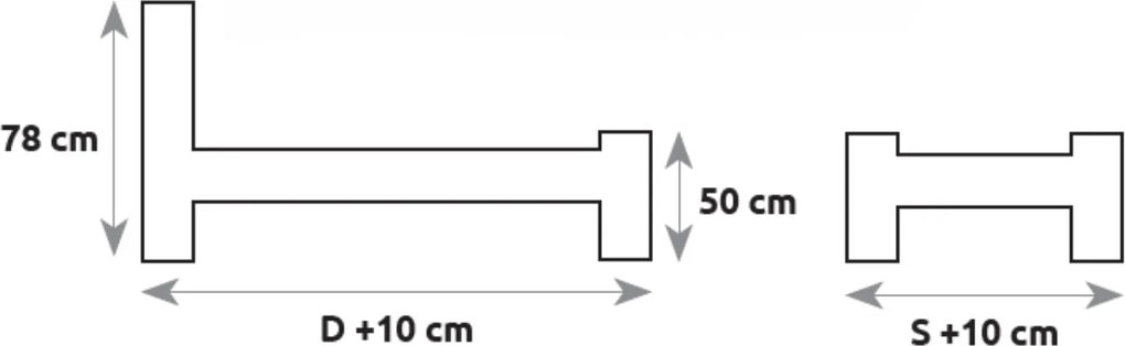 Drewmax LK115 - Dřevěná postel masiv dvojlůžko 160 cm
