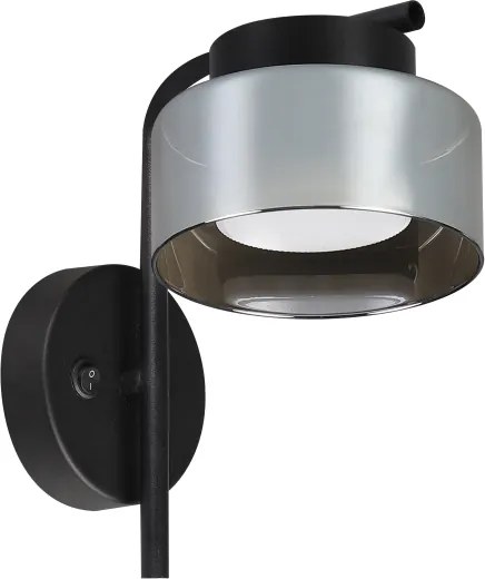 Brilagi - Nástěnná lampa AURA LUX 1xGX53/30W/230V černá/kouřová