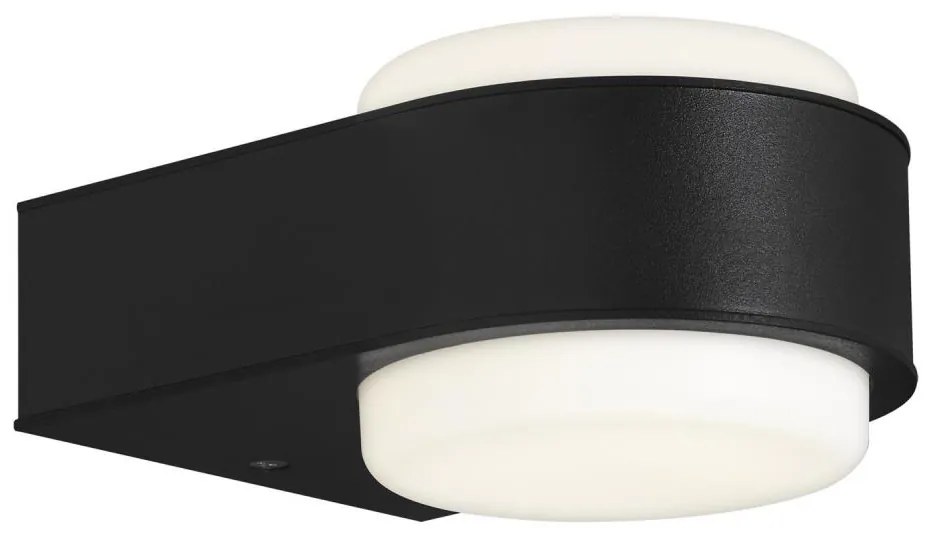 Briloner 3035-015 - LED Venkovní nástěnné svítidlo HANAU LED/6,5W/230V IP44 čer