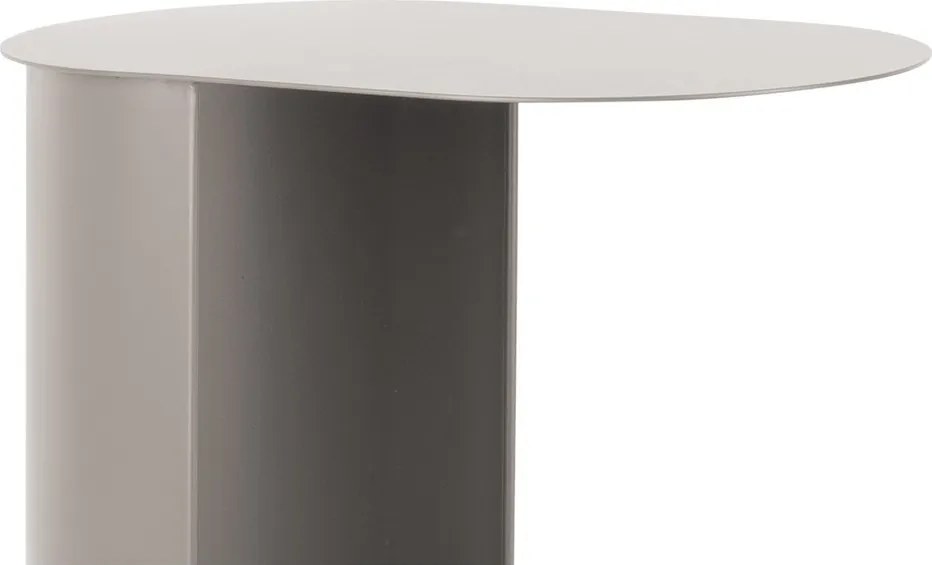 Kovové odkládací stolky v sadě 2 ks 30x45 cm Riqueza Oval – Leitmotiv