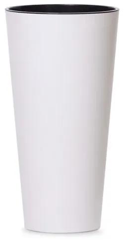 MAXIVA Květináč - TUBUS SLIM Průměr: 20 cm, Barva: bílá