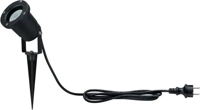 P 98896 AKCE - Outdoor LED svítidlo - zápich do země IP44 3,5W GU10 černá - PAULMANN