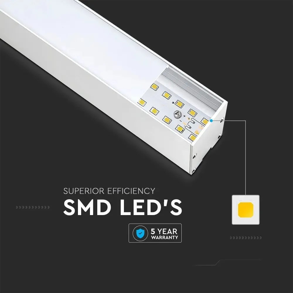 LED Solution Bílé lineární závěsné LED svítidlo 40W Premium 21376