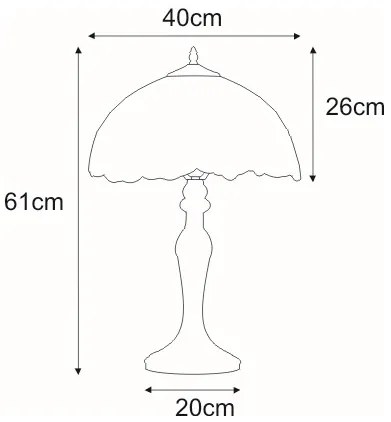 Stolní / noční lampa K-G161122 z řady WITRAŽ