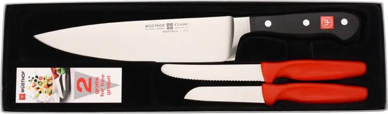 Wüsthof Sada Nůž CLASSIC + 2 nože na zeleninu 9608-8