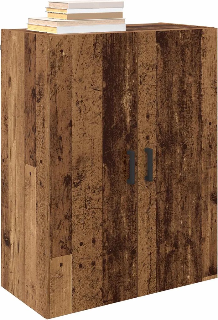 Nástěnná skříň 2 ks Staré dřevo 69,5 x 34 x 90 cm 3394506