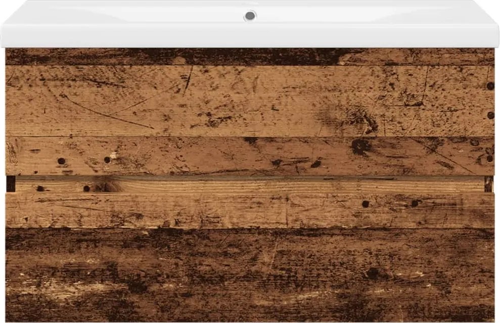 Skříňka se zápustným umyvadlem old wood 3328923