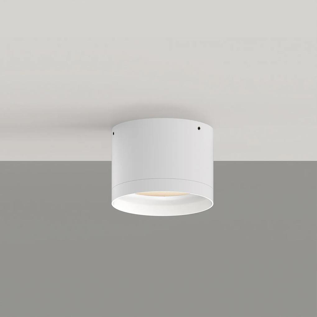 ACB Iluminacion Stropní LED svítidlo TECH, ⌀ 10 cm, 9W, CRI90, IP44 Barva: Bílá, Stmívání: ON/OFF