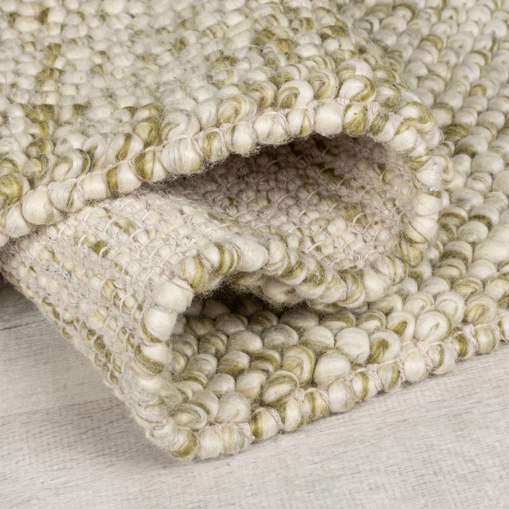Flair Rugs, Ručně tkaný kusový koberec Minerals Green, 160x230, zelená, chodba / předsíň