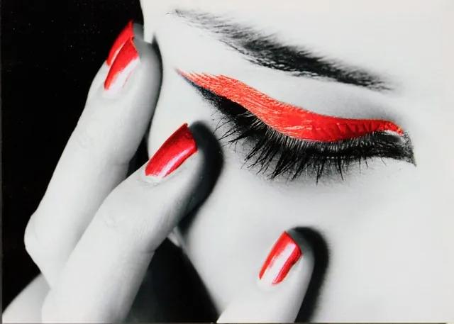 Falc Obraz na plátně - Red detail, 50x70 cm