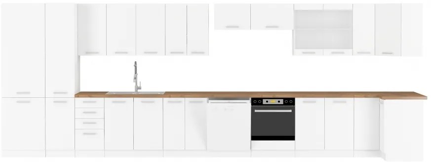 Kuchyňská skříňka EKO bílá 60 DK-210 2F