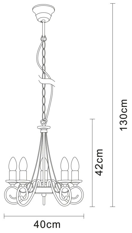 GLOBO TRUNCATUS 69003-5 Závěsné svítidlo