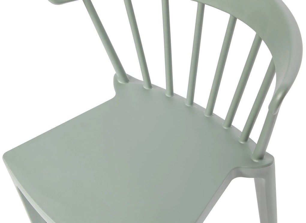Barová stolička bliss zelená MUZZA