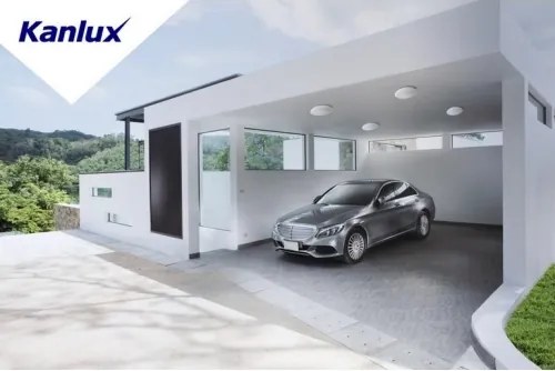 LED svítidlo s čidlem Kanlux DABA N LED SMD DL-16W neutrální bílá 4000K IP66 19062
