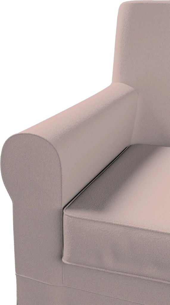 Potah na křeslo IKEA Ektorp Jennylund barva růžová látka pletený vzor