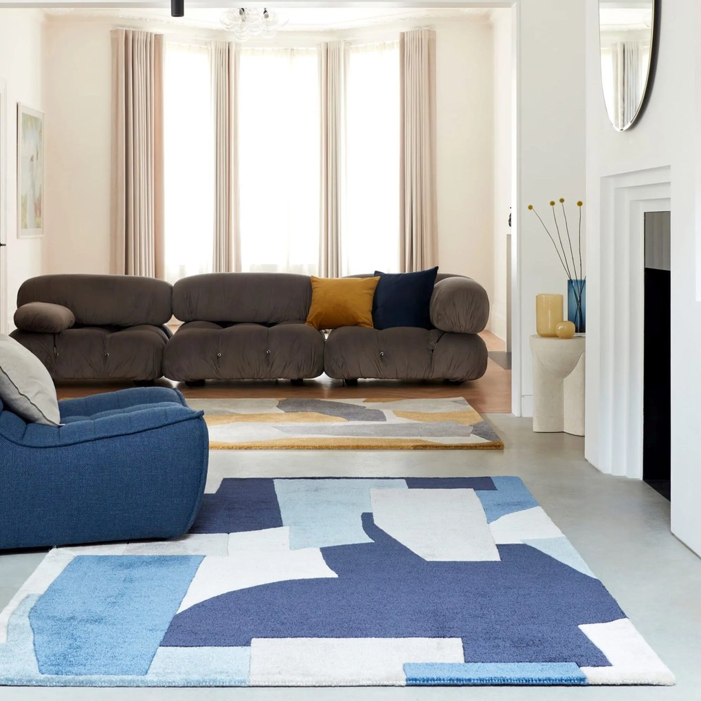 Tribeca Design Kusový koberec Inxs Elements Blue Rozměry: 160x230 cm
