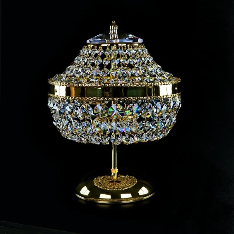 Křišťálová stolní lampa PENNY CE - ARTGLASS
