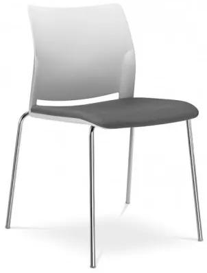 LD seating Konferenční židle Trend 531 bez područek Barva kostry bílá kostra GALERIE - Čalounění LD seating LÁTKY 1 / DINO, ERA, ONE 2021 Barva plastu LD plast - béžová