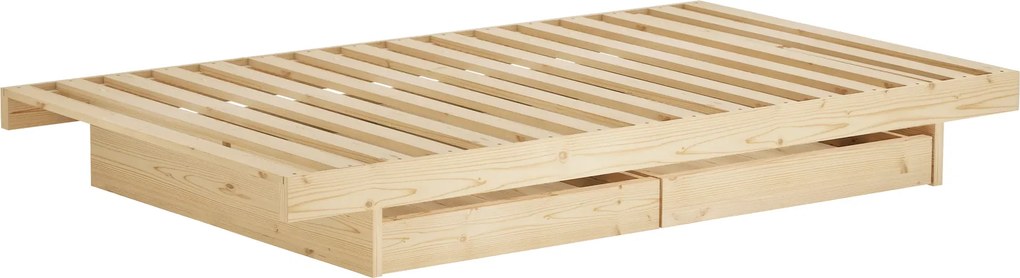 Karup Design Postel KANSO - 90 x 200 / Se dvěma zásuvkami