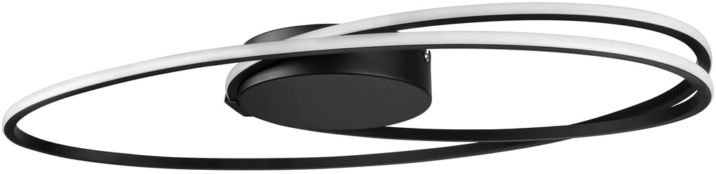 LED stropní svítidlo Viareggio 60 černé