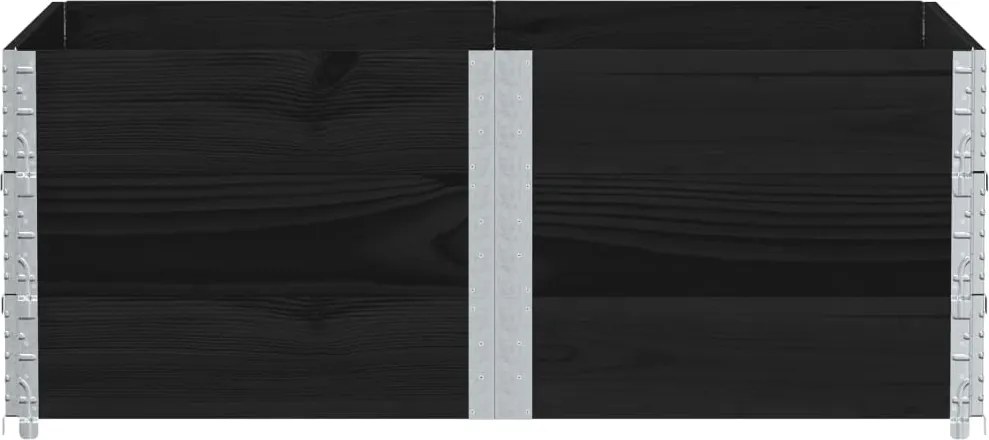 Zahradní truhlík hnědý 150 x 100 cm masivní borové dřevo 3295440