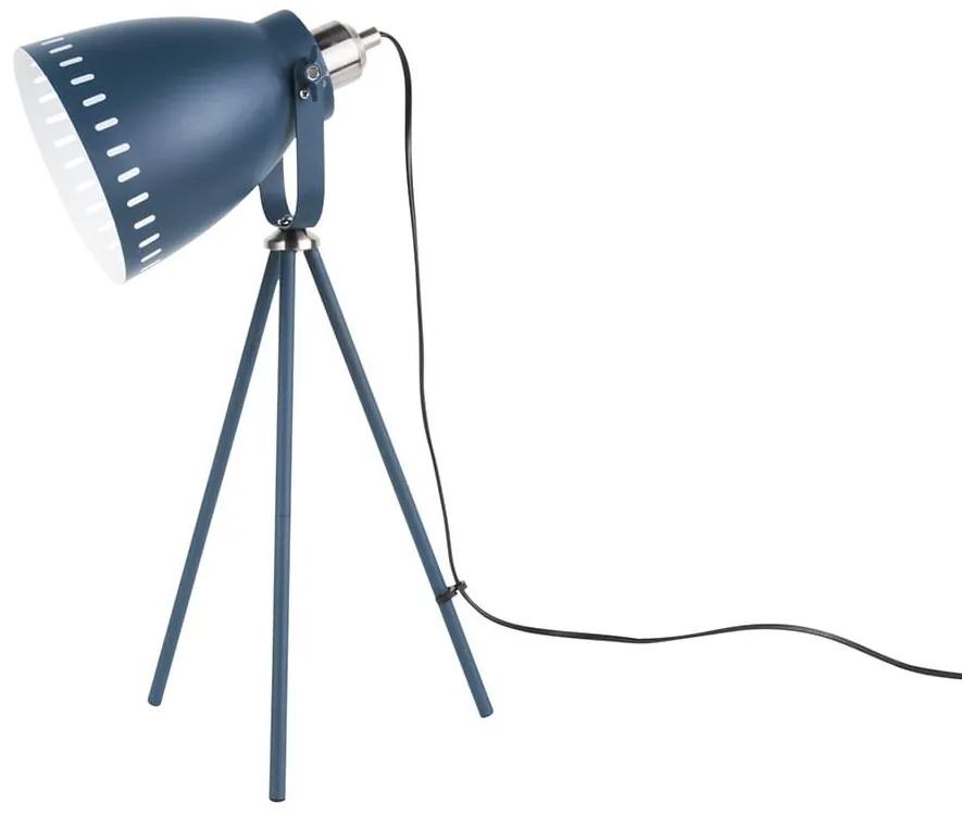 LEITMOTIV Stolní lampa Mingle 3 Legs Metal – tmavě modrá 54 cm x 16,5 cm