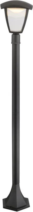 Globo DELIO 31828 LED Venkovní Stojanové Svítilny černá hliník 1 x max. 7W 360lm 3000K IP44 A