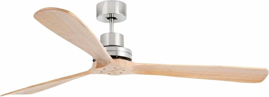FARO 33504DC LANTAU XL, nikl/borovice, stropní ventilátor s DC motorem - FARO