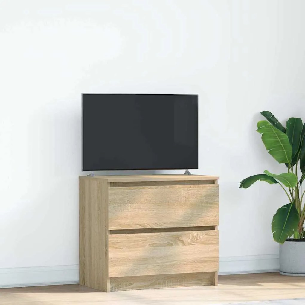 TV skříňka dub sonoma 60x35x54 cm kompozitní dřevo