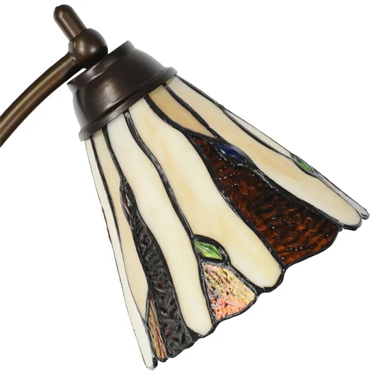 Stolní lampa Tiffany Vallois – 27x51 cm