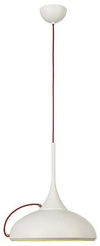 LA 156301 VÝPRODEJ VZORKU I-RING závěsná matná bílá/červená 230V LED 2x7W 3000K, 2600lm - BIG WHITE (SLV)