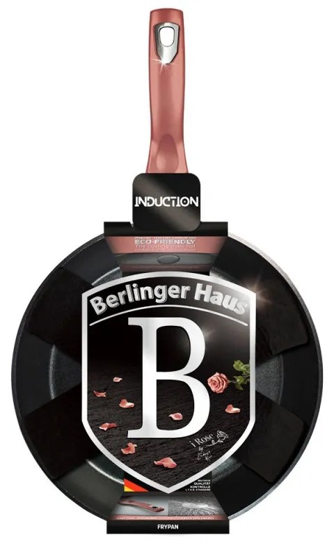 BERLINGERHAUS Pánev s titanovým povrchem 28 cm I-Rose Edition BH-6025