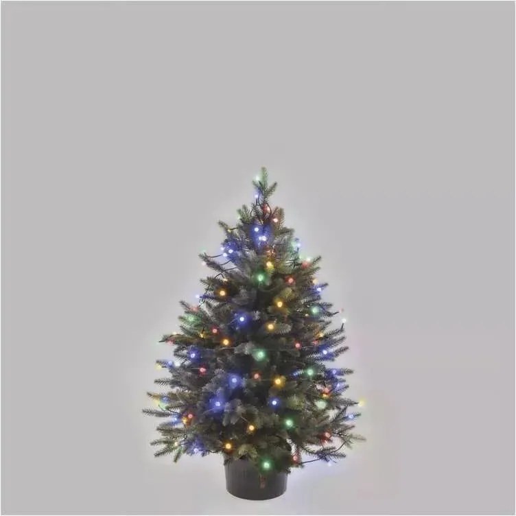 EMOS LED venkovní řetěz - kuličky 8m, multicolor, programy D5AM05