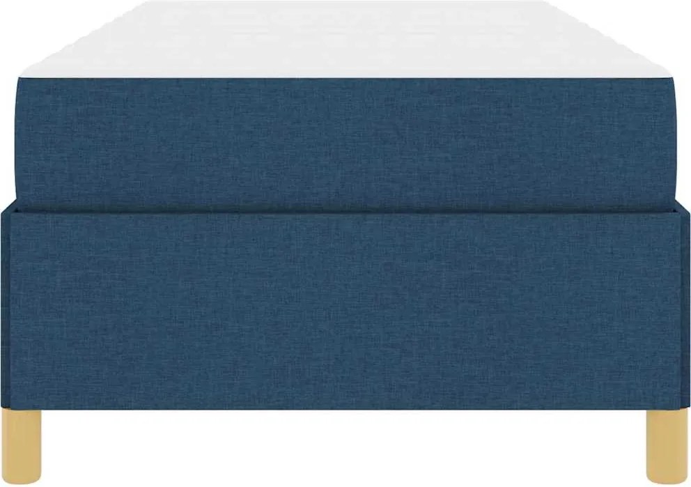 Rám postele Modrá 100 x 200 cm textil 3398919