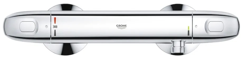 Grohe Grohtherm 1000 - Termostatická sprchová baterie nástěnná, chrom 34143003