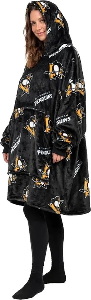 Mikinová televizní deka NHL Pittsburgh Penguins - vel. M