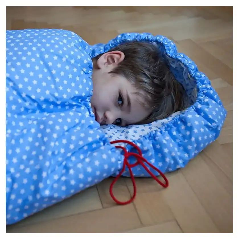 Modrý dětský spací pytel Bartex Design, 70 x 200 cm | BIANO