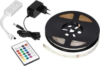 LED pásek Orno OR-SH-17902 IP65 RGBW 5m, zdroj, ovladač Tuya Smart Wi-Fi